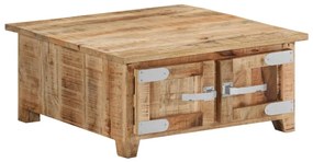 vidaXL Konferenční stolek 67 x 67 x 30 cm masivní mangovníkové dřevo