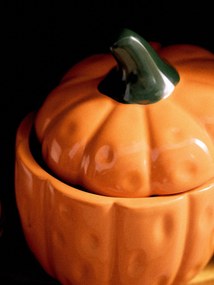 Sinsay - Keramická nádoba na potraviny ve tvaru dýně - oranžová