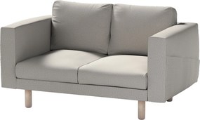 Potah na pohovku IKEA Norsborg 2-místná barva šedá látka pletený vzor