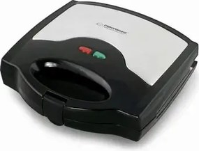 Esperanza EKT005 Muffuleta sendvičovač 3v1 černo-stříbrná / 700 W / 3
