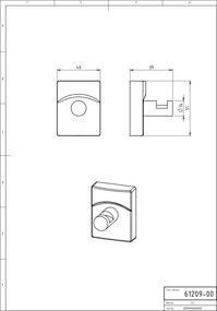 Novaservis - Věšák Metalia 12 chrom, 0209,0