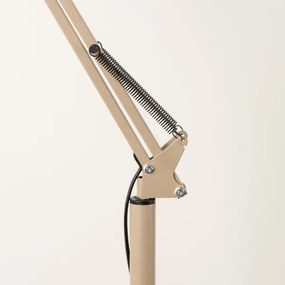 BRILAGI - Flexibilní stojací lampa TASKER 1xE27/60W/230V 184 cm béžová