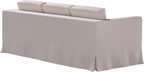 Potah na pohovku IKEA  Karlanda 3-místná nerozkládací, dlouhý barva béžová látka sametová