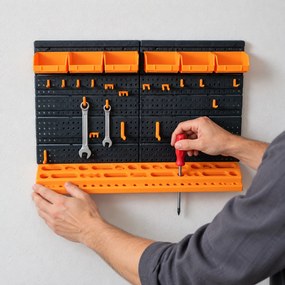 Nástěnná sada s držákem na nářadí a boxy ArtPlast 321