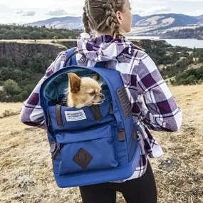 Kurgo Nomad Carrier Batoh pro psa modrý