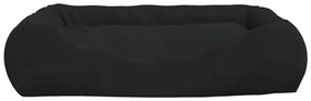vidaXL Pelíšek pro psa s polštářky černý 75x58x18 cm oxfordská tkanina