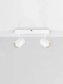 LED bílé moderní stropní svítidlo Alma