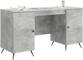 Stůl Betonově šedá 142,5 x 50 x 75 cm Kompozitní dřevo 3414633