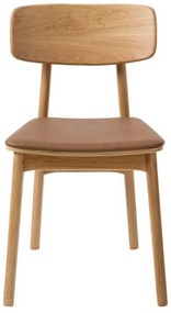 Designová jídelní židle Harper II přírodní