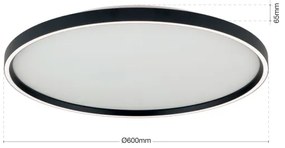 Orion DL 7-697/60-LED Stm. svítidlo MASCA LED/47W/230V 2700/3350/4000K pr. 60 cm