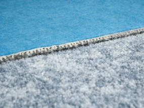 Condor Carpets, Metrážový koberec Serena 6672, na míru, šíře 4m,5m, modrá, filc, dětský pokoj