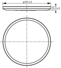 WiZ - LED Stmívatelné stropní svítidlo SUPERSLIM LED/16W/230V 2700-6500K Wi-Fi