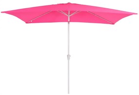 Slunečník N23 2x3m polyester/hliník - růžová