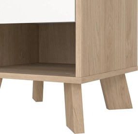 FALCO Noční stolek Iker 704 jackson hickory/bílá