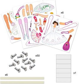 DJECO Kreativní sada Baletky 5+