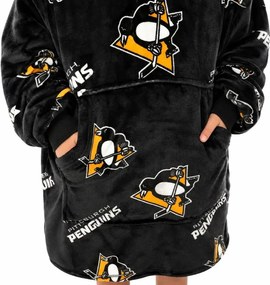 Mikinová televizní deka NHL Pittsburgh Penguins - vel. S