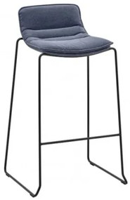 RIM Barová židle EDGE 4211.13 Barva podnože chromová podnož GALERIE - Čalounění Rim LÁTKY 2 / ERA