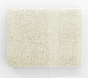 Krémový froté bavlněný ručník 30x50 cm Marina – DecoKing