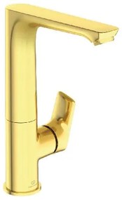 Ideal Standard Connect Air - Umyvadlová baterie Slim s otočným výtokem, Brushed Gold A7023A2