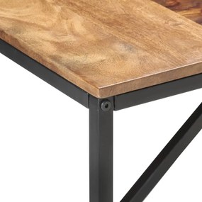 Jídelní stůl 180 x 90 x 76 cm masivní sheeshamové dřevo - Default Title