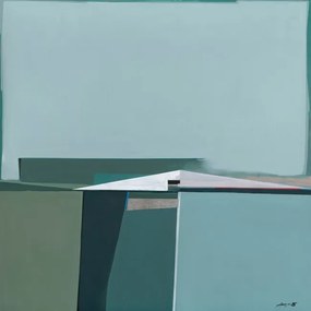 BIZZOTTO tisk na plátně NASKA 140x140 cm tmavý 0245229