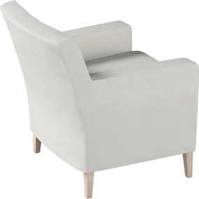 Potah na křeslo IKEA Karlstad barva šedá látka lesklé, pletený vzor, sametová