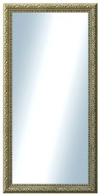 DANTIK - Zarámované zrcadlo - rozměr s rámem cca 50x100 cm z lišty HONEST AU vysoká malá (3153)