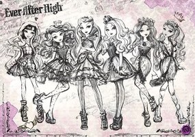 Postershop Fototapeta: Mattel Ever After High (1) - 254x368 cm