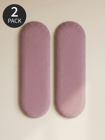 Sinsay - Čalouněné stěnové panely 2 pack - pastelová růžová