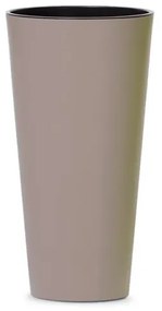 PROSPERPLAST Květináč - TUBUS SLIM Průměr: 30 cm, Barva: mocca