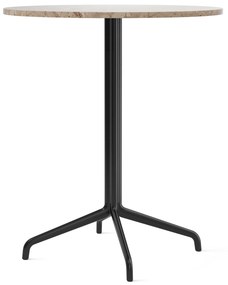 Audo Copenhagen designové kavárenské stoly Harbour Column Counter Table Star Base (Ø 80 cm)