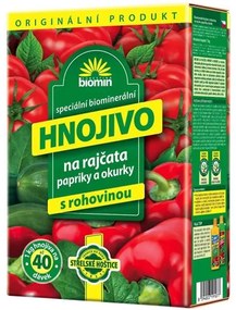 Biomin - Hnojivo na rajčata, papriky a okurky s rohovinou 1 kg