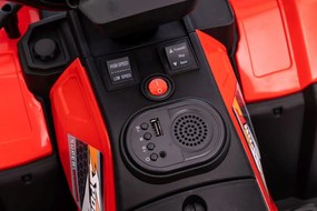 LEAN CARS Elektrická čtyřkolka JC915 červená