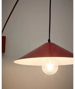 Červené nástěnné svítidlo ø 35 cm Kally – Kave Home