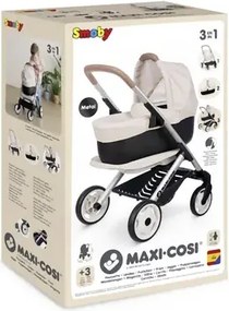 SMOBY Kočárek pro panenky Maxi-Cosi 3v1 béžová / od 3 let