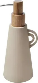 Spirella ORGANIC dávkovač mýdla matné cappuccino / keramika / 450 ml