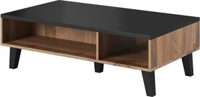 Konferenční stolek Lotta 110 cm dub wotan/černý