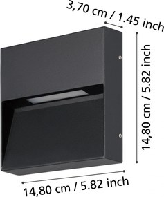 EG 900889 Venkovní nástěnné svítidlo MARUGGIO 900889 - EGLO