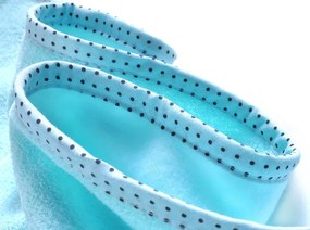Sensillo Osuška pro děti 100 x 100 cm Medvídek Barva: Modrá
