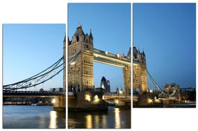 Obraz na plátně - Tower Bridge 130D (150x100 cm)