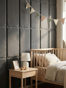 Sinsay - Obdélníkové čalouněné panely 3 pack - šedá