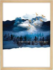 Obraz Gold&amp;navy Imagination 30x40cm