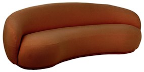 Oranžovozrzavá velká sofa Lounge Snow Poplar - 234*116*73cm