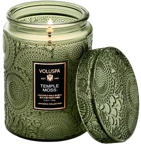 Voluspa – vonná svíčka Temple Moss (Chrámový mech), 156 g