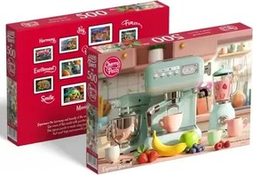CHERRY PAZZI Puzzle Espresso styl / 500 dílků / 50 x 34,5 cm
