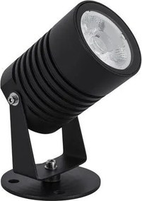 NV 9271491 Venkovní nástěnné svítidlo FEND černý hliník a sklo LED 10W 3000K 100-240V 24st. IP65 - NOVA LUCE