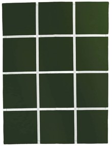 Storefactory Bavlněná utěrka Green Checkered, zelená barva, textil