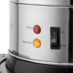 Jurhan Vařič na víno/čaj COZY, 6,8l, stříbrná