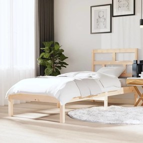 vidaXL Rám postele masivní dřevo 75 x 190 cm Small Single [3101180] Barva: Přírodní