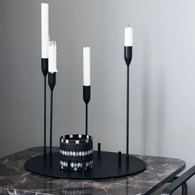 House Doctor Kovový svícen na 4 svíčky ADVENT 38 cm černý